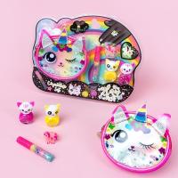 China Assorted Colors Glow In Dark Childrens Make Up Kits For Birthday Parties for sale