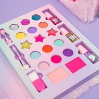 China BSCI Child Makeup Kit With Princess Makeup Toys Eyeshadows In Paper Packaging for sale