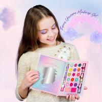 China BSCI Child Makeup Kit With Princess Makeup Toys Eyeshadows In Paper Packaging for sale