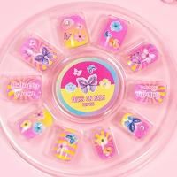 China Cute Creative Nail Art Gift Set Design Your Own Nail Art Butterfly Themed for sale