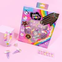 China Assorted Children DIY Nail Art Kit Girls Beauty Playing Studio Customizable for sale