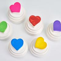 China 15 Color Options Temporary Hair Color Dye Heart Shape Easy Application for sale