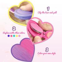 China Safe Kids Temporary Hair Chalk Pens With Glitter Nontoxic Simply Use for sale