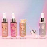 China Gold Vegan Glitter Makeup Highlighter Liquid 15ml Long Lasting Multipurpose for sale