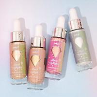 China Gold Vegan Glitter Makeup Highlighter Liquid 15ml Long Lasting Multipurpose for sale