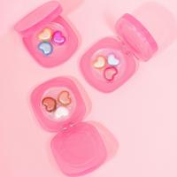 China Multichrome Glitter Makeup Highlighter Rainbow Shimmer Eye Shadow Palette for sale