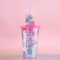 China Safety Nail Art Package Kit Nail Paint Art Kit With Unicorn Drinking Cup for sale