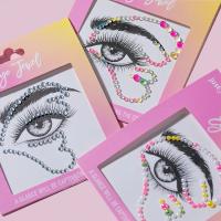 China Unique Look Crystal Face Adhesive Jewels Rhinestone Gem Stickers Dazzling Effect for sale