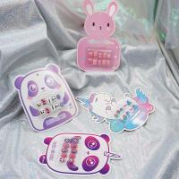 China Delicate Acrylic Press On Nails With Glue Full Cover Artificial Press On Nails for sale