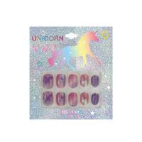 China 10 Pieces Short Children Press On Fake Nails For Girls Customizable for sale