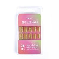 China 24 Pieces Acrylic Press On Fake Nails With Custom Tip For High Volume Purchase for sale