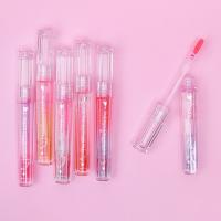 China Magic Temperature Color Change Glass Clear Lip Oil Natural Moisturizing Cruelty Free Non Sticky Texture for sale