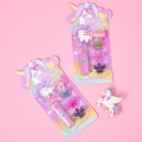 China Charming Makeup Essentials Set For Kids Cute Pretend Play Cosmetic Kit for sale