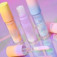 China Vibrant Essence Shimmering Lip Gloss Colorful Cute Kids Lip Care Product for sale