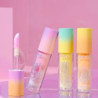 China Vibrant Essence Shimmering Lip Gloss Colorful Cute Kids Lip Care Product for sale