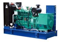 China Canopy Open 100kva Diesel Generator CA6DF2-17 Industrial Dg Set 1500rpm 80kw for sale