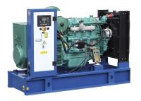 China Canopy Open 100kva Diesel Generator CA6DF2-17 Industrial Dg Set 1500rpm 80kw for sale