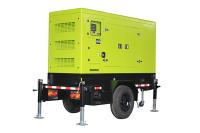 China 375kva Trailer Diesel Generator With Fawde Engine CA6DM3J-48D 50hz 1500rpm 300kw for sale