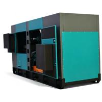 China Low Noise Durable Customizable  Water-cooled Fuel Efficiently Doosan Engine Silent Diesel Generator Set 520kW 650KVA for sale