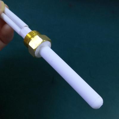 China Automotive MCH Ceramic Heater 120V 100W Electric Heating Element With Flange for sale