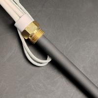 China Heating 230V and 300W Pellet Resistance Ceramic Cartridge with 30cm Customized Lead Wire for sale