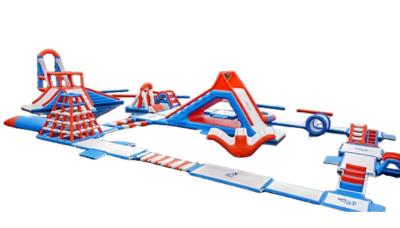 China Customized Inflatable Water Park Playground System 3 Year Warranty for sale