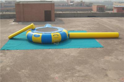 China Fire Resistance Inflatable Water Games Floating Water Trampoline High Performance for sale