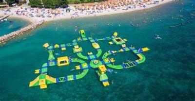 China Waterproof Inflatable Water Parks For Adults for sale
