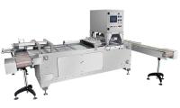 China Automatic Tray Sealing Machine 380V PLC Control for Fresh Meat Packaging Custom Size for sale