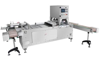 China Automatic Tray Sealing Machine 380V PLC Control for Fresh Meat Packaging Custom Size for sale
