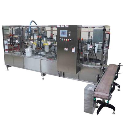 China 304 Stainless Steel Tray Filling Machine 500-1500ml 5-15 Trays per Minute for sale