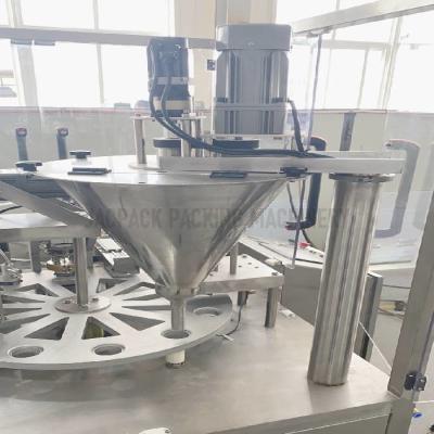 China Plastic Cup Filling Sealing Machine 220V 1000 Cups Per Hour Stainless Steel for sale