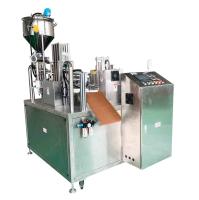 China 100-500ml Plastic Cup Filling Sealing Machine For Cup Packaging for sale
