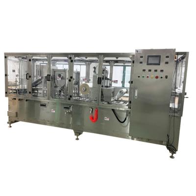 China Automatic Yogurt Cup Filling Sealing Machine 4000-12000 Cups Per Hour SUS304 for sale