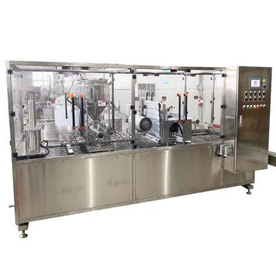 China Jacpack ARFS-8 Plastic Cup Filling Sealing Machine 5.5KW 4200mm Stainless Steel for sale
