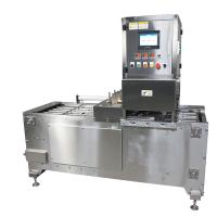 China PLC Control Stainless Steel Vacuum Tray Sealer Machine 10-20trays/min 380V for sale