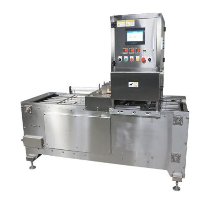 China PLC Control Stainless Steel Vacuum Tray Sealer Machine 10-20trays/min 380V for sale