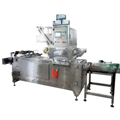 China 380V Stainless Steel Vacuum Tray Sealer Machine 25-45 Trays Per Minute for sale