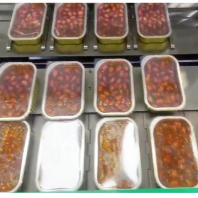 China Tray Filling Machine 304 Stainless Steel 0.4-0.6Mpa Air Pressure 30-60 Trays/min for sale