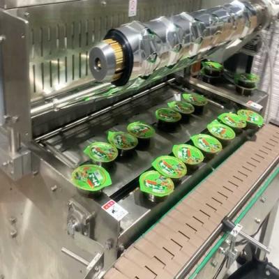 China Jacpack Linear Food Tray Sealer Machine Plastic Meat Tray Packaging 100 Pcs MOQ for sale
