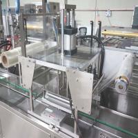 China Customizable Linear Food Tray Sealing Machine 25pcs/min CE Certified for sale