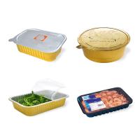 China Automatic Tray Sealing Machine 380V PLC Control for Fresh Meat Packaging Custom Size for sale