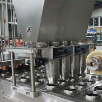 China PLC Control Cup Filler Packaging Machine Stainless Steel Packing Machine for sale