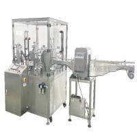 China Rotary Cup Filling Sealing Machine 220V 50Hz 1.8KW PLC Control Automatic for sale