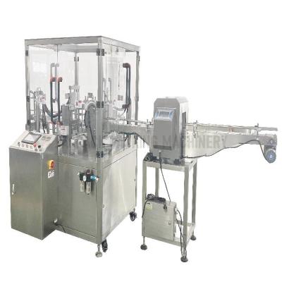 China Rotary Cup Filling Sealing Machine 220V 50Hz 1.8KW PLC Control Automatic for sale