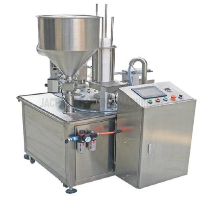 China JACPACK ARFS-1A Rotary Cup Filling Sealing Machine 16 Cups Min 1.8KW CE for sale