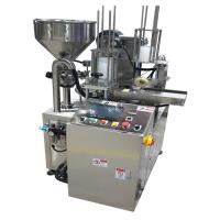 China Automatic Rotary Cup Filling Sealing Machine 220V 50Hz 550kg Stainless Steel 304 for sale