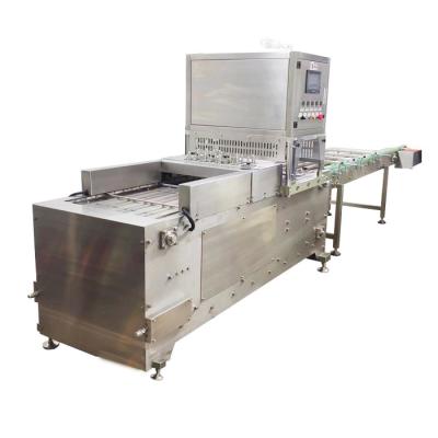 China Jacpack ATS-2R MAP Tray Sealer Machine 380V 4.8KW for Aluminum Foil Box Baked Sweet Potato for sale