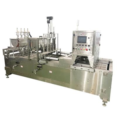 China Stainless Steel MAP Tray Sealing Machine 240x150mm 0.4-0.6Mpa Air Pressure for sale