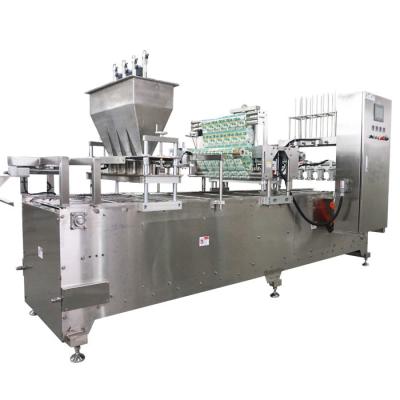 China Yogurt Cup Filling Sealing Machine 50-500ml 50-95mm Cup ACFS-6A for sale